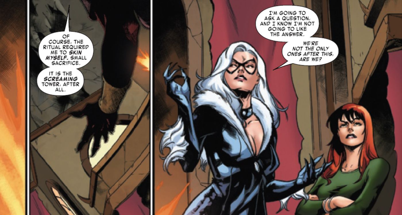 Black Cat and Mary Jane are Pulling off a Dangerous Heist