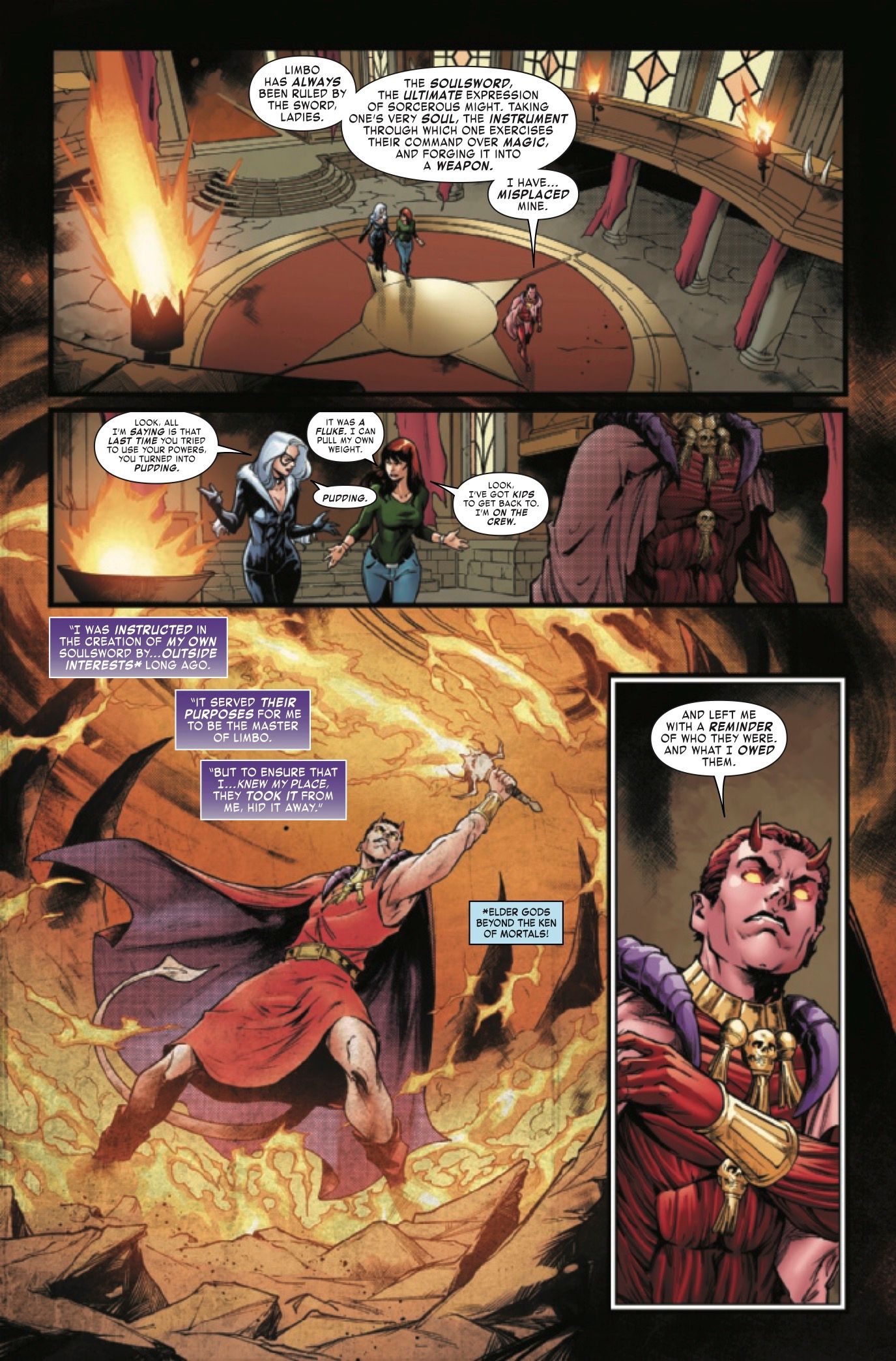 Mary Jane and Black Cat Head to Hell to Steal a Powerful Marvel Artifact