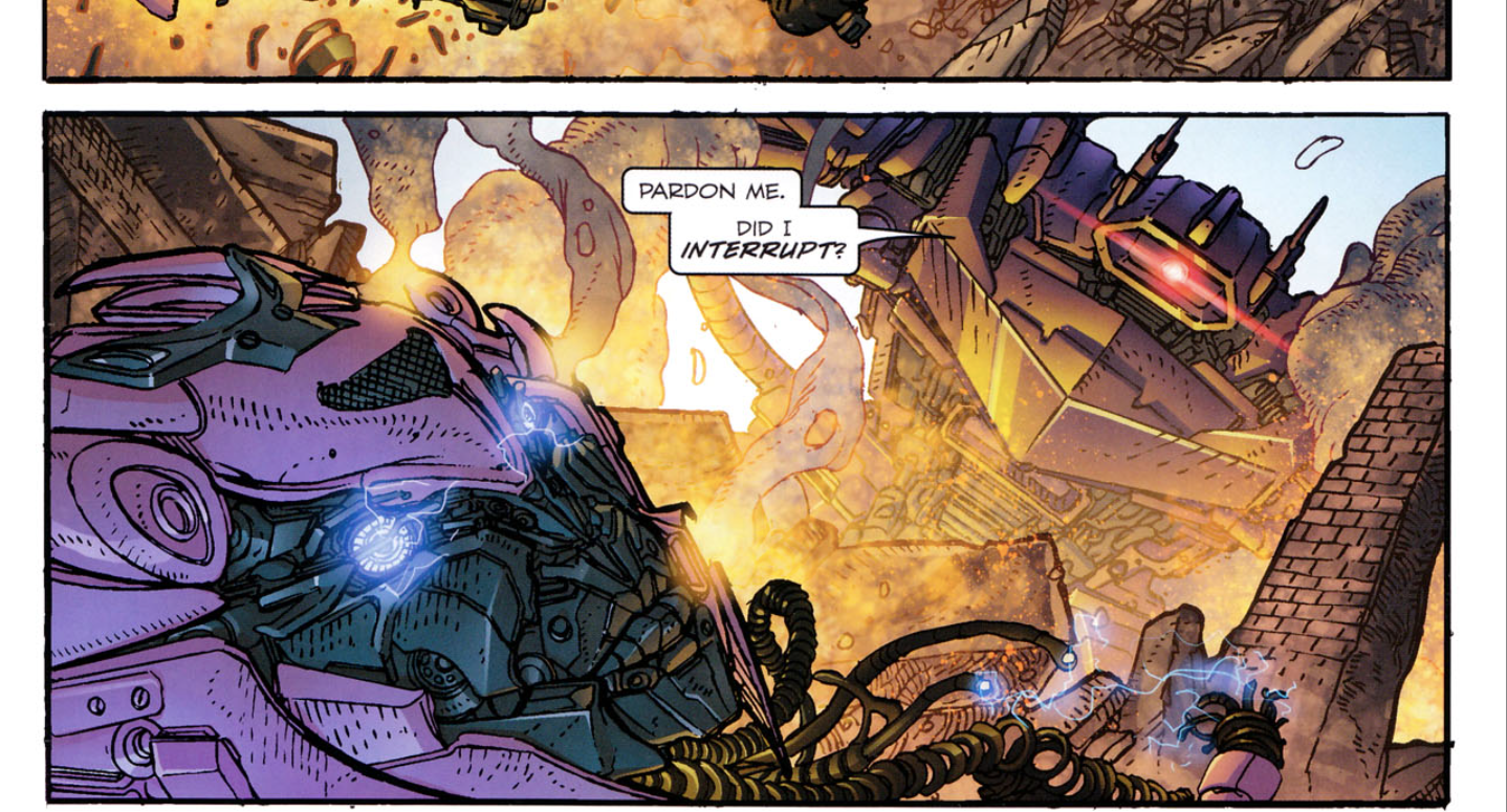 A Transformer Comic Explained Optimus Prime's Brutality