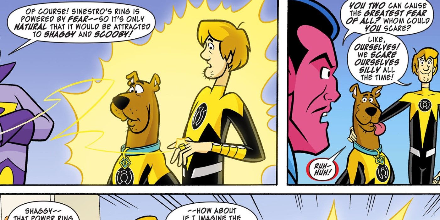 Scooby-Doo and Shaggy Are DC's Strongest Yellow Lanterns