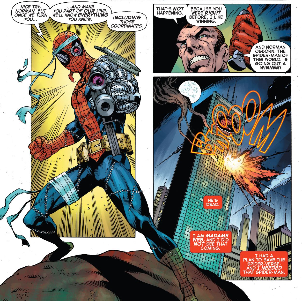 Madame Web's Plan is the Spider-Verse's Last Chance in Marvel's Spider ...