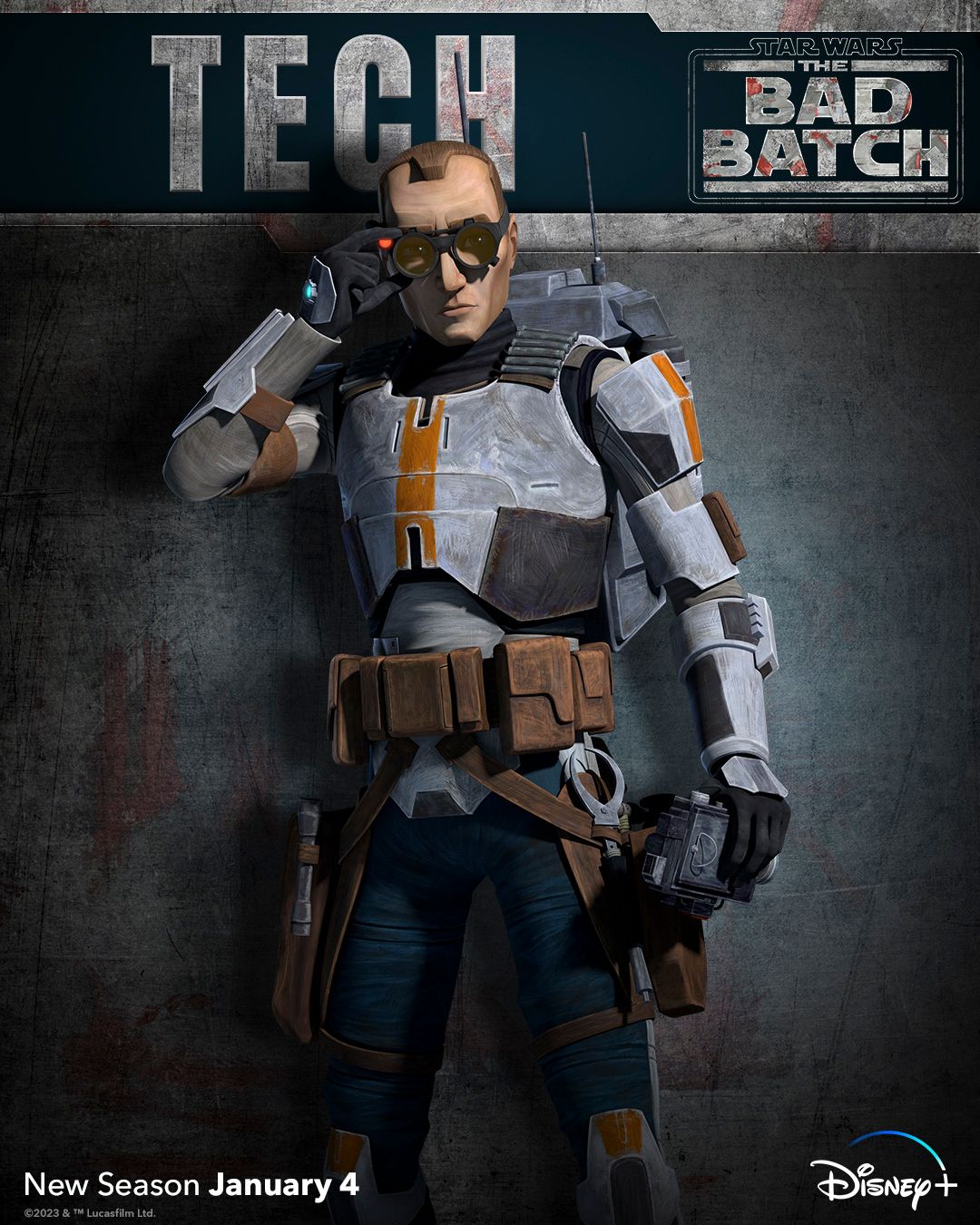 Star Wars Shows Off The Bad Batch’s Season 2 Armor on New Posters Star Wars Shows Off The Bad Batch’s Season 2 Armor on New Posters