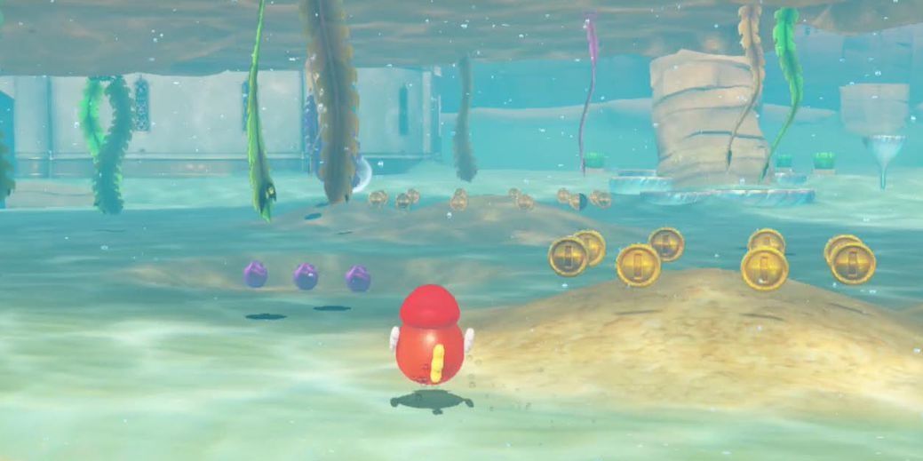 Super Mario Odyssey: How To Find Every Purple Coin In Seaside Kingdom
