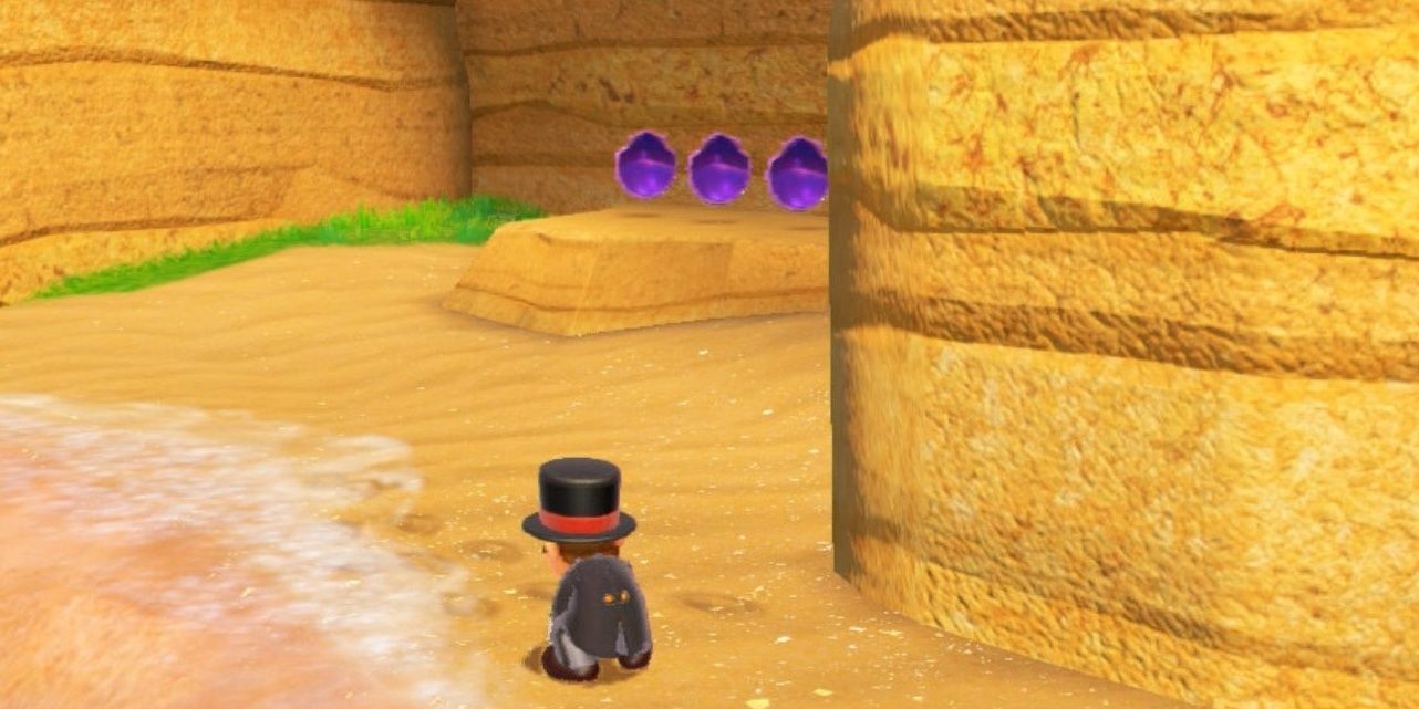 Super Mario Odyssey: How To Find Every Purple Coin In Seaside Kingdom
