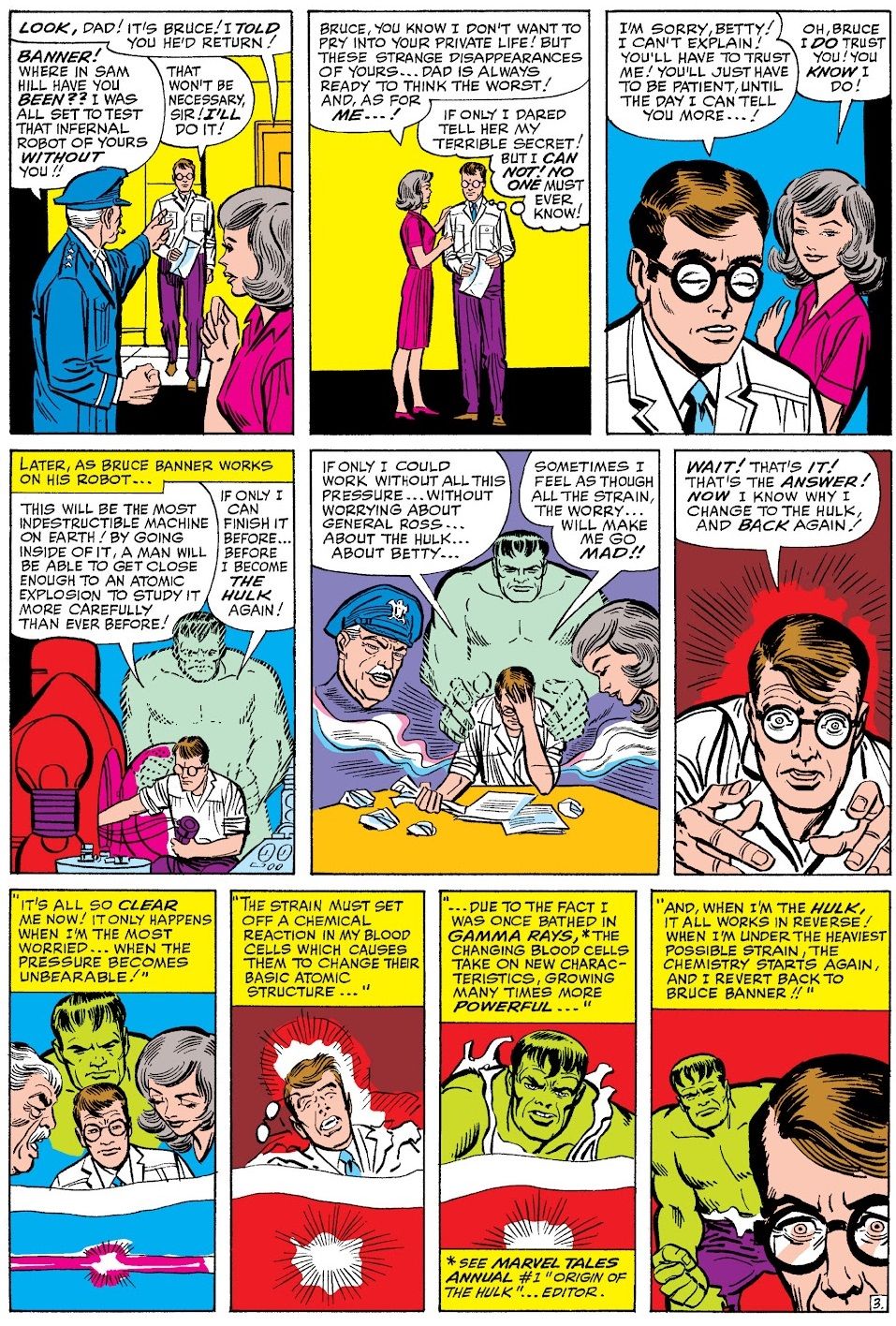 When Bruce Banner First Turned Into the Hulk by Becoming Angry
