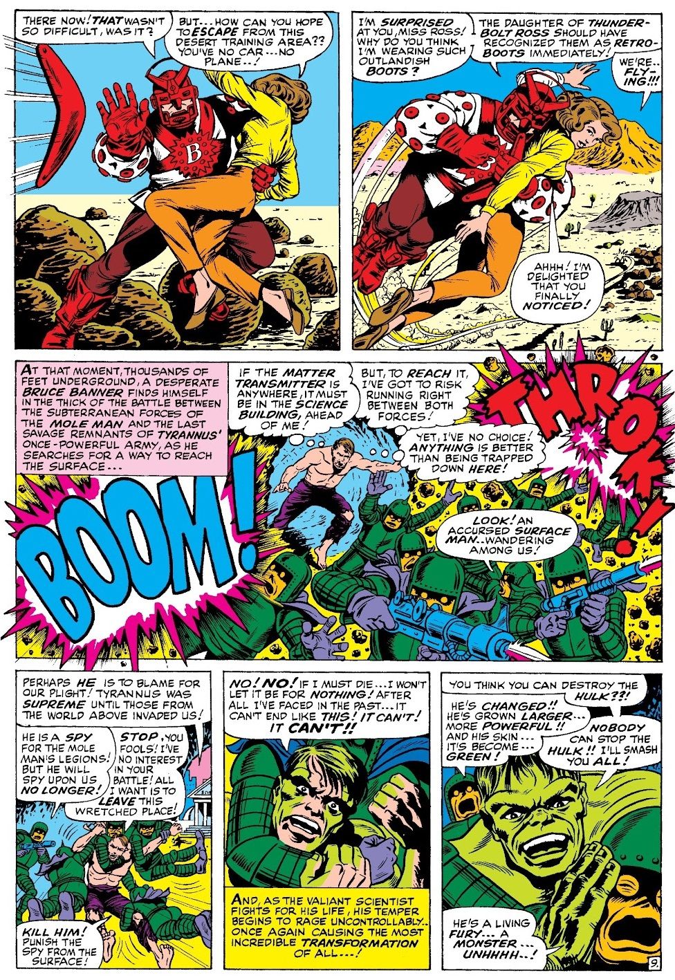 When Bruce Banner First Turned Into the Hulk by Becoming Angry