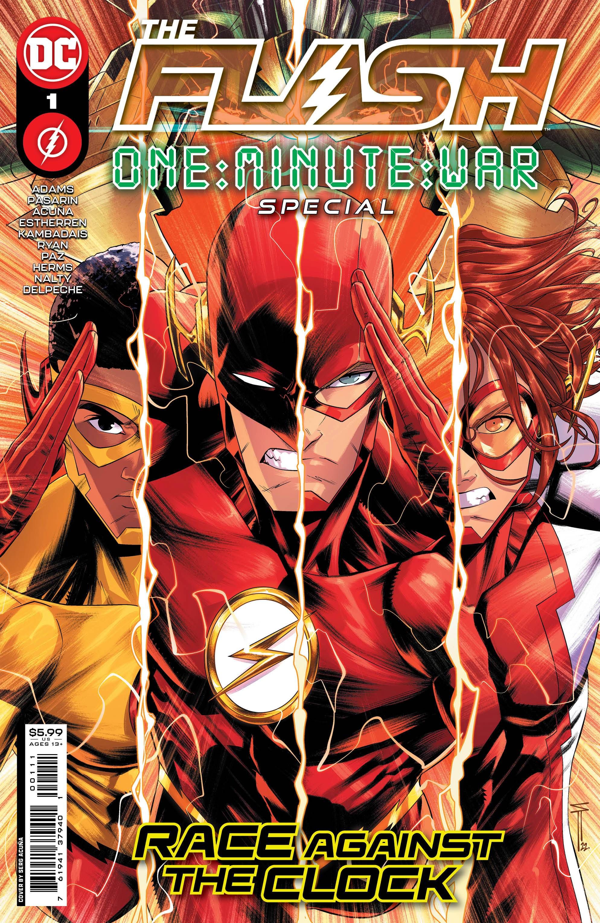 DC's Speedsters Confront the Fraction in The Flash: One-Minute War ...