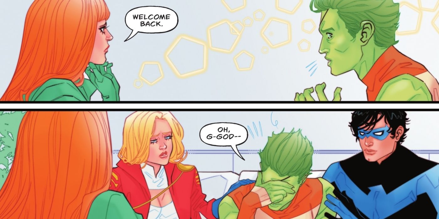 The Titan's Beast Boy is Seriously Traumatized by Dark Crisis