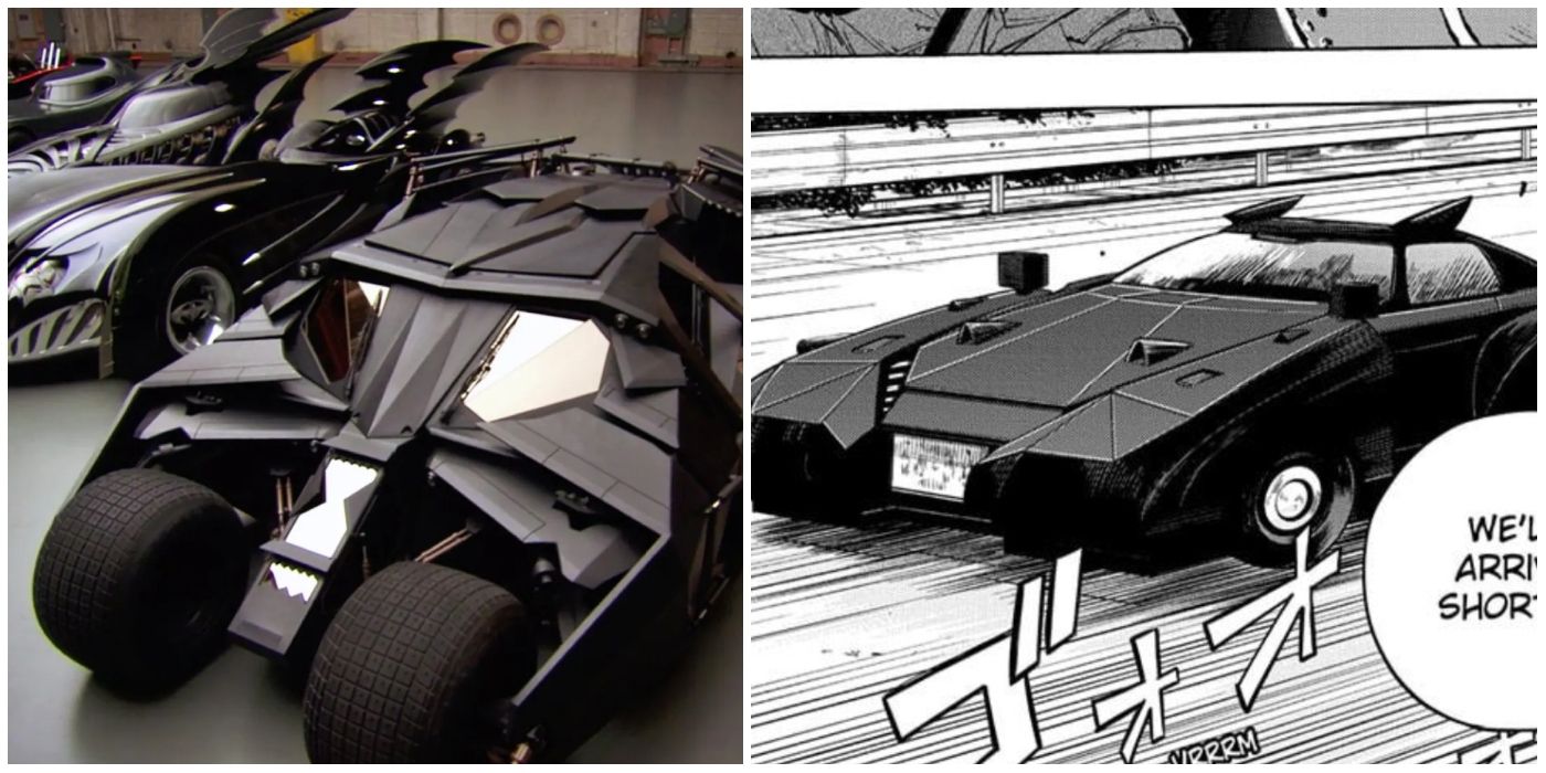 MHA: Best Jeanist's Hero Mobile & the Batmobile Are Nearly Identical