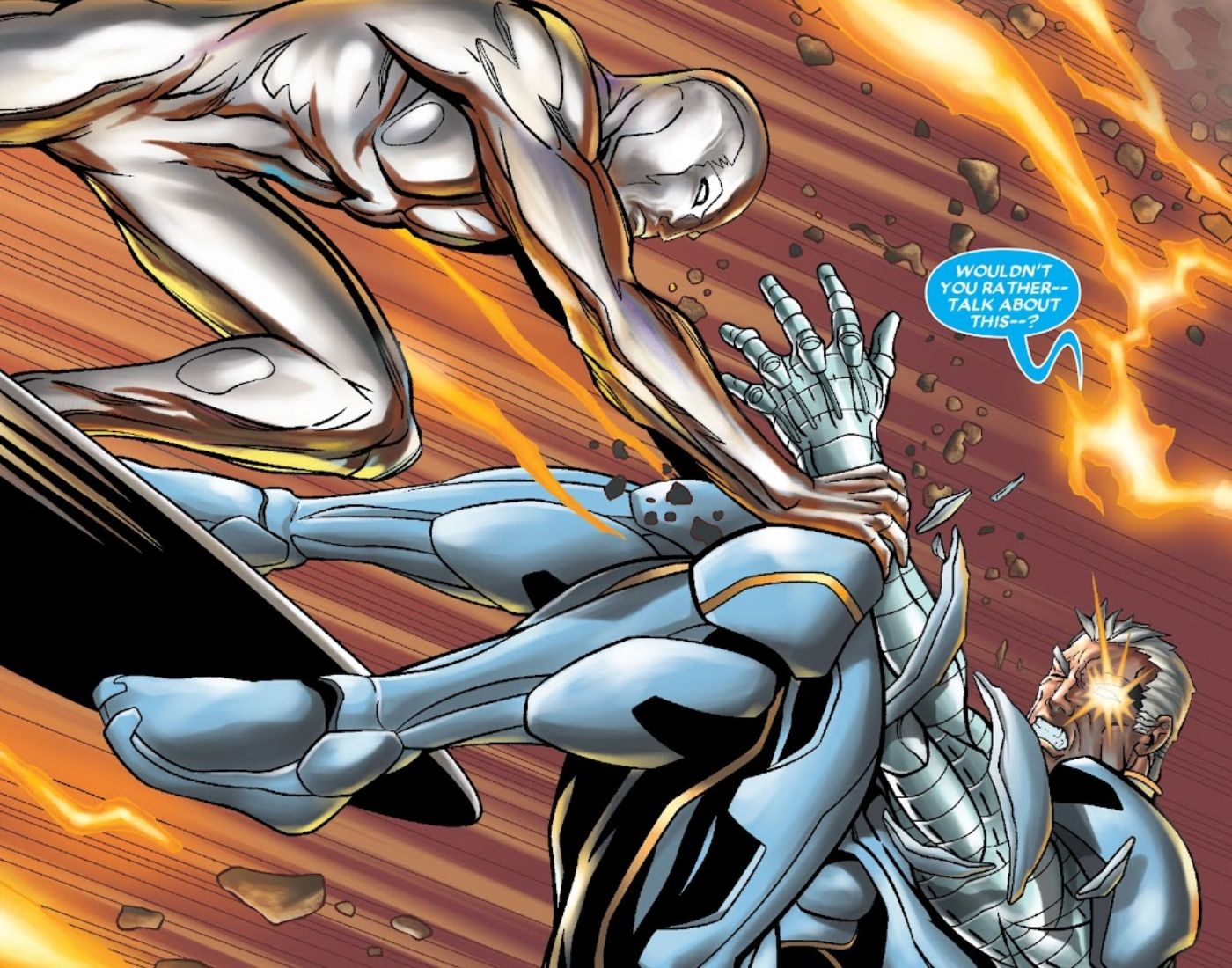 The X-Men's Cable Held His Own Against the Silver Surfer