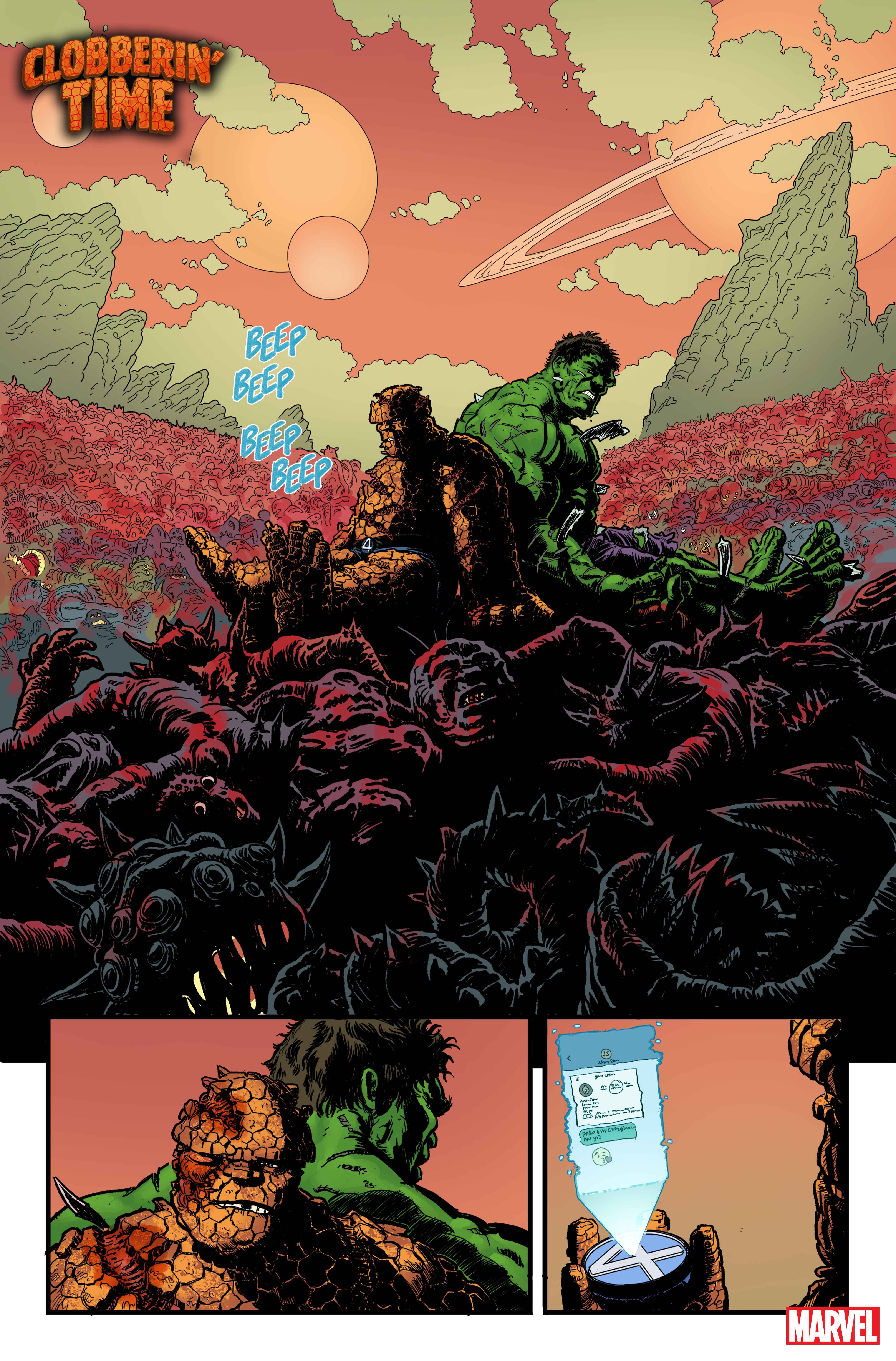 Interview: The Thing Teams Up with Marvel's Heroes in Clobberin' Time