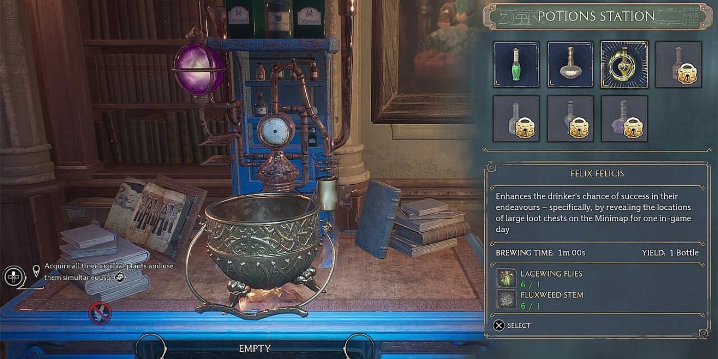 Every Hogwarts Legacy Potion & How To Craft Them