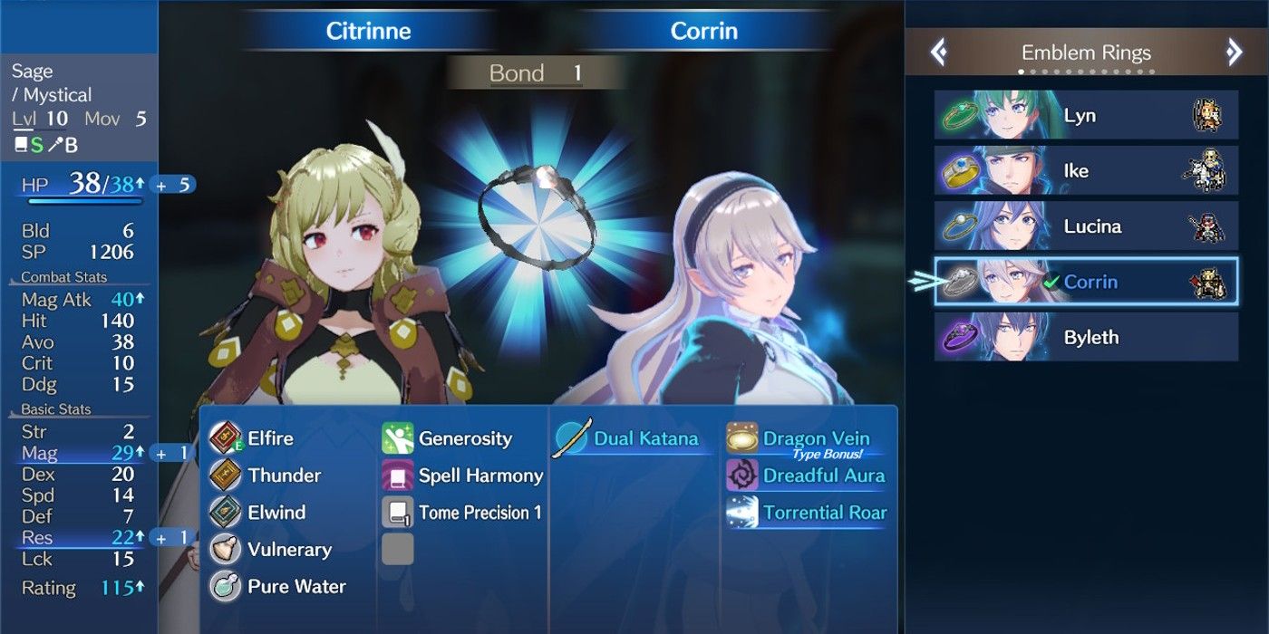 Fire Emblem Engage's Best Ring Pairings