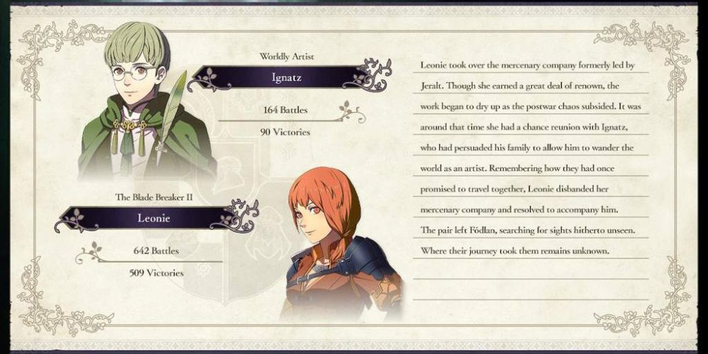10 Best Non-Romantic Character Endings In Fire Emblem Three Houses
