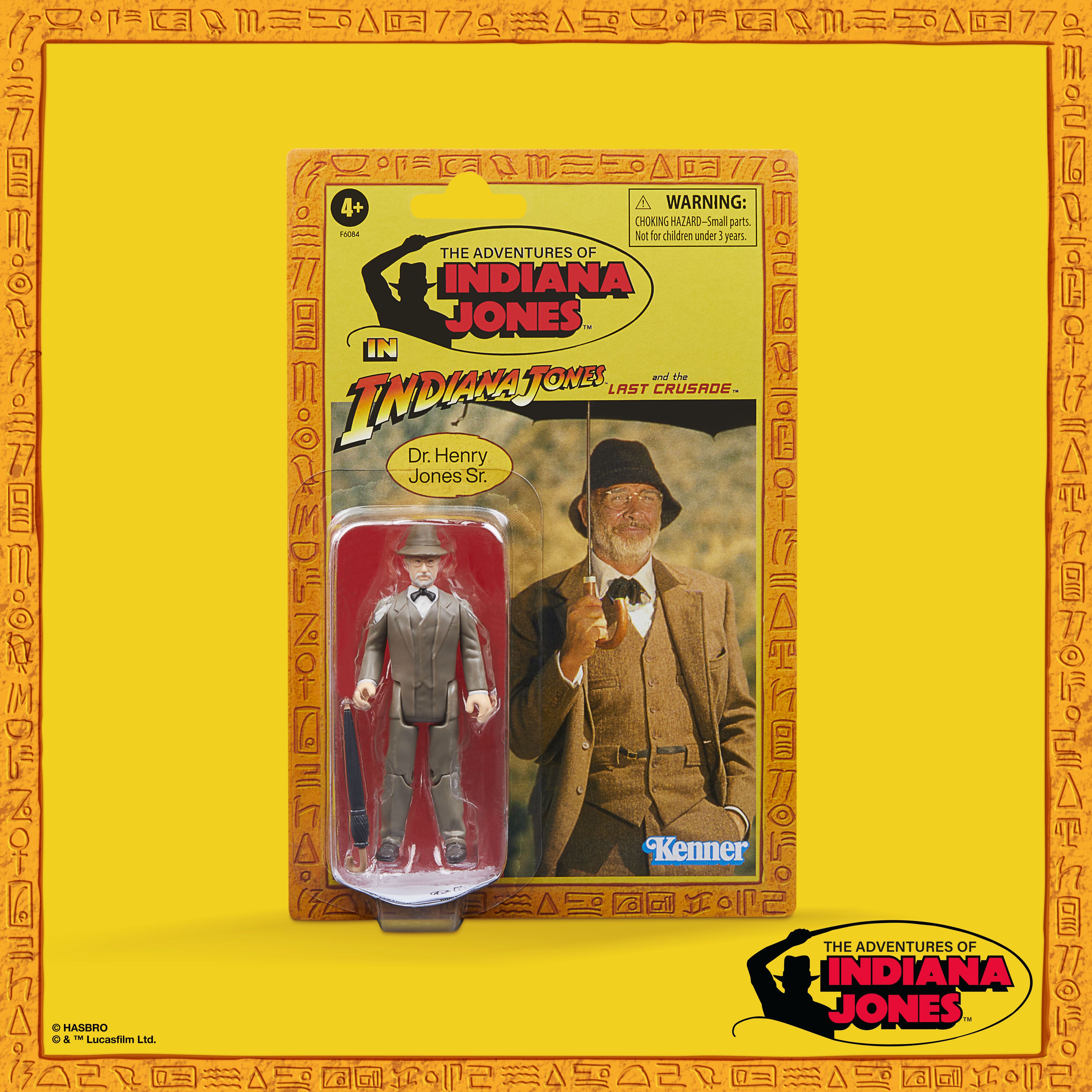 Hasbro's Retro Indiana Jones Figures Bring Indy's Dad and Best Friend ...