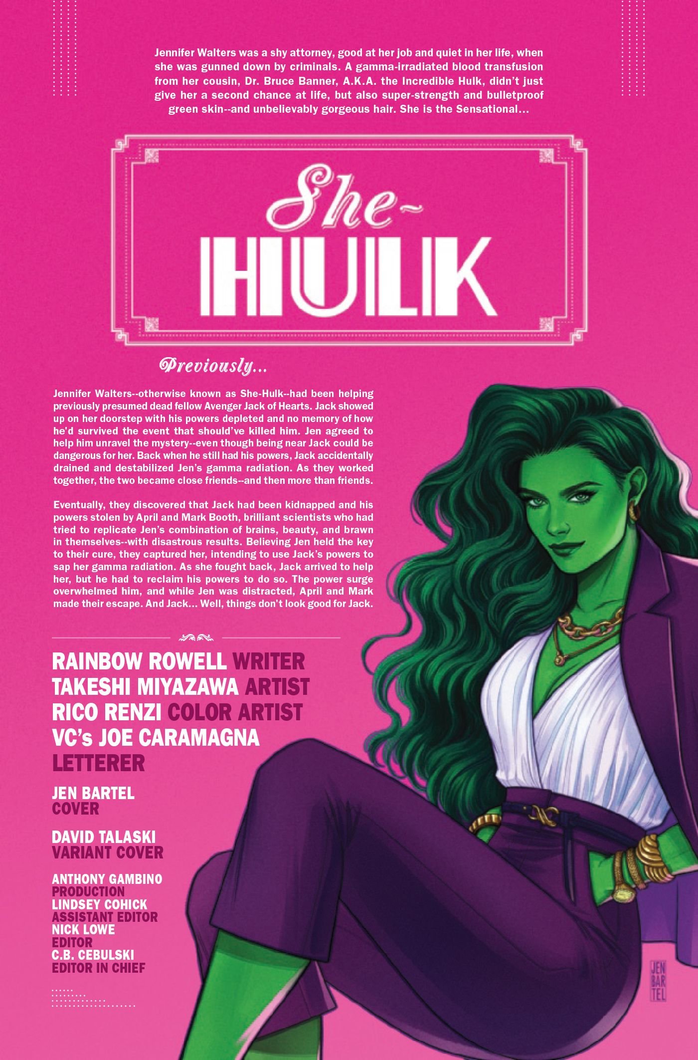 Marvel Resurrect a Major She-Hulk Character - Again