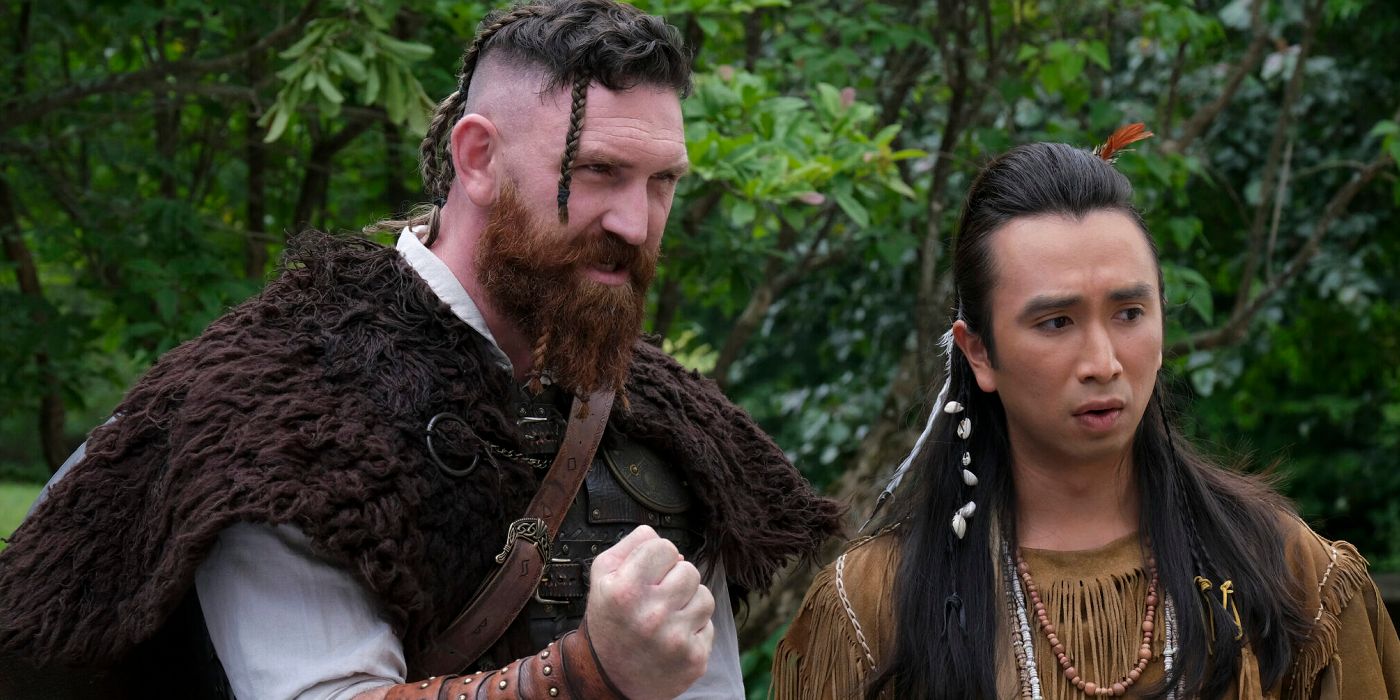 Ghosts' Devan Chandler Long Details Afterlife Antics and Dating A Viking