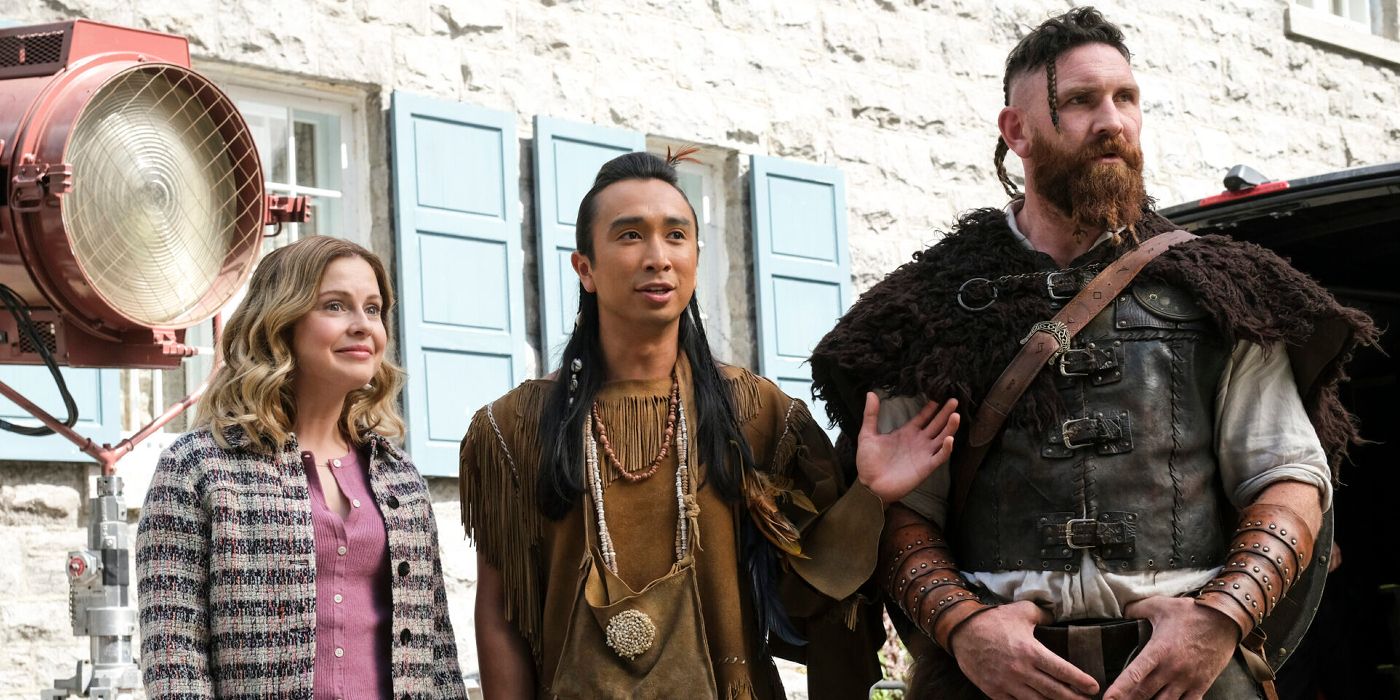 Ghosts' Devan Chandler Long Details Afterlife Antics and Dating A Viking