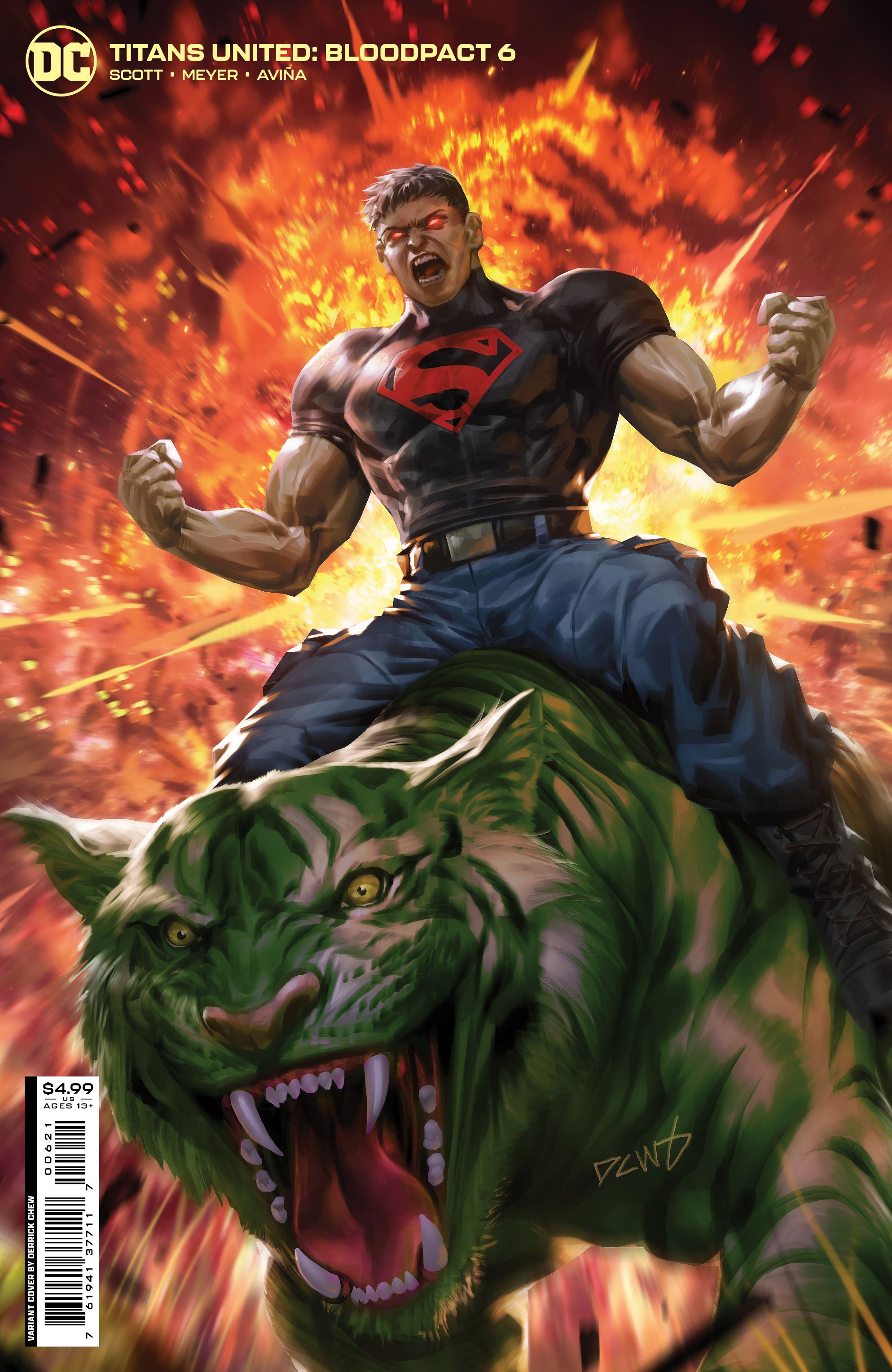 DC Gives Beast Boy a Punisher-Like Costume