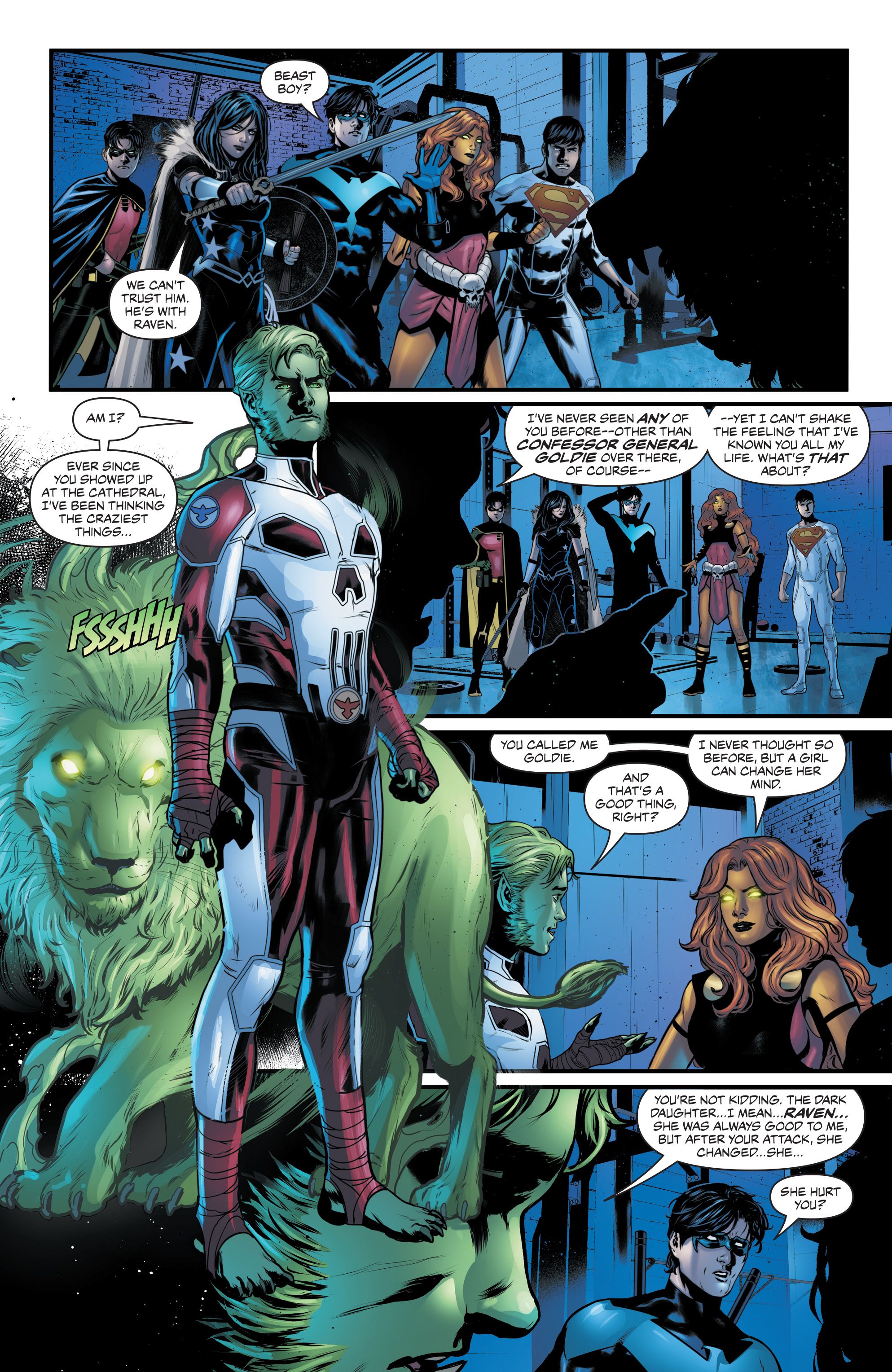 DC Gives Beast Boy a Punisher-Like Costume