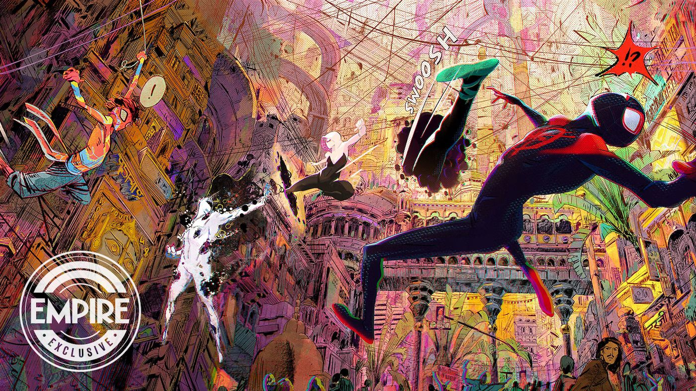 Across the Spider-Verse Still Teams Miles, Gwen, Spider-Man: India ...