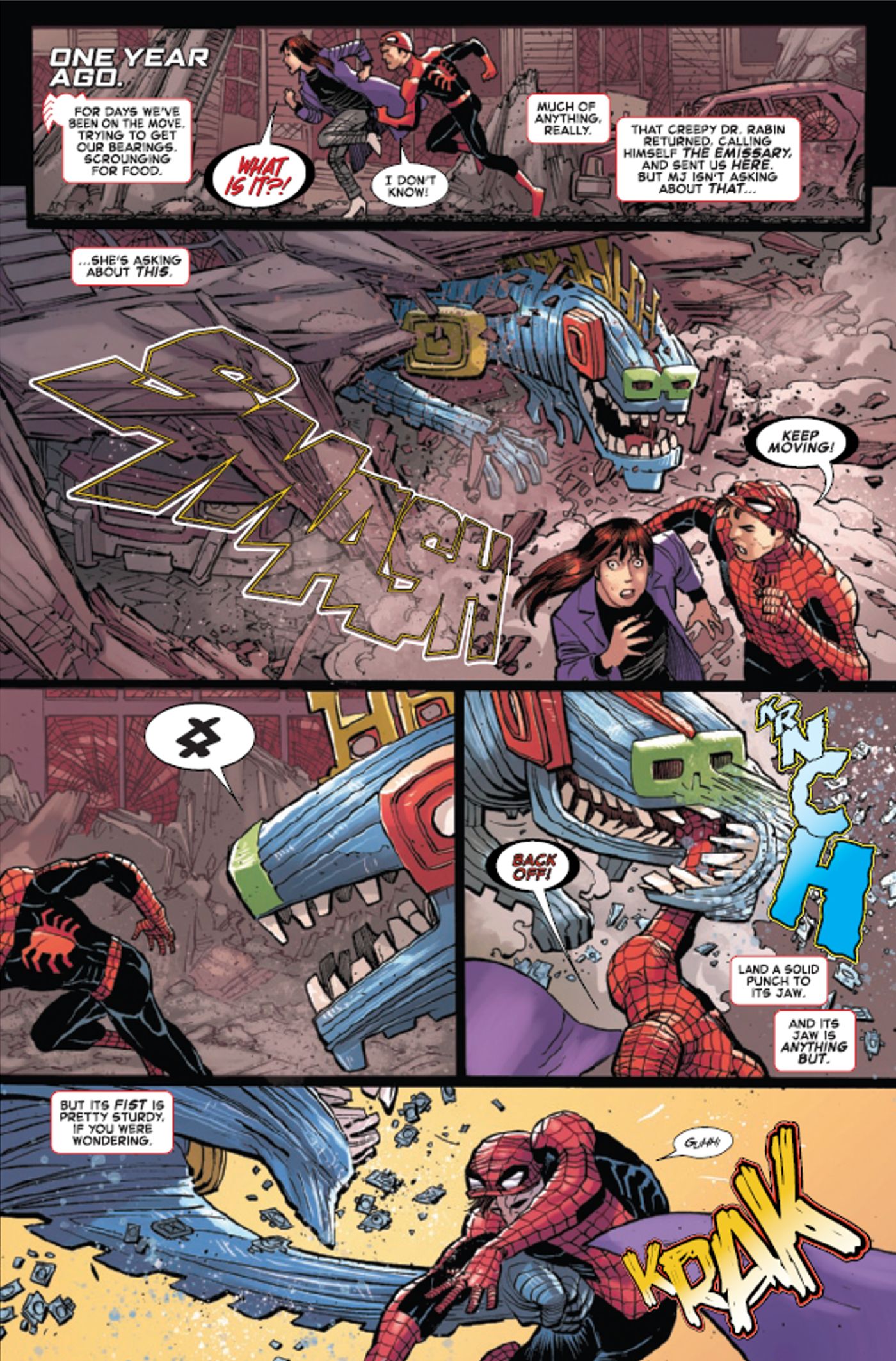 Preview For Amazing Spider-man #22 : R Spiderman