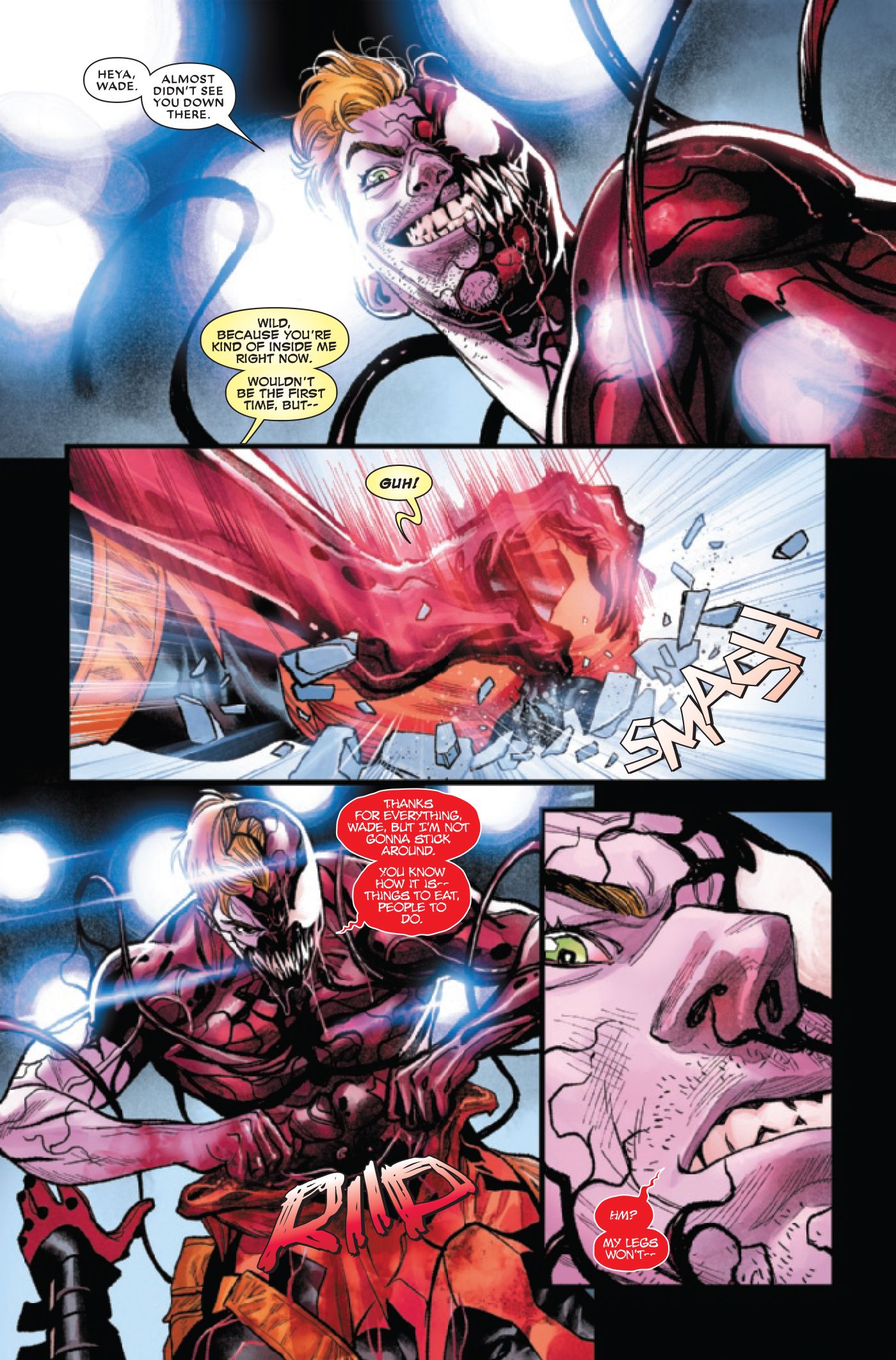 Deadpool Is Now a Father to an Ugly Symbiote Dog