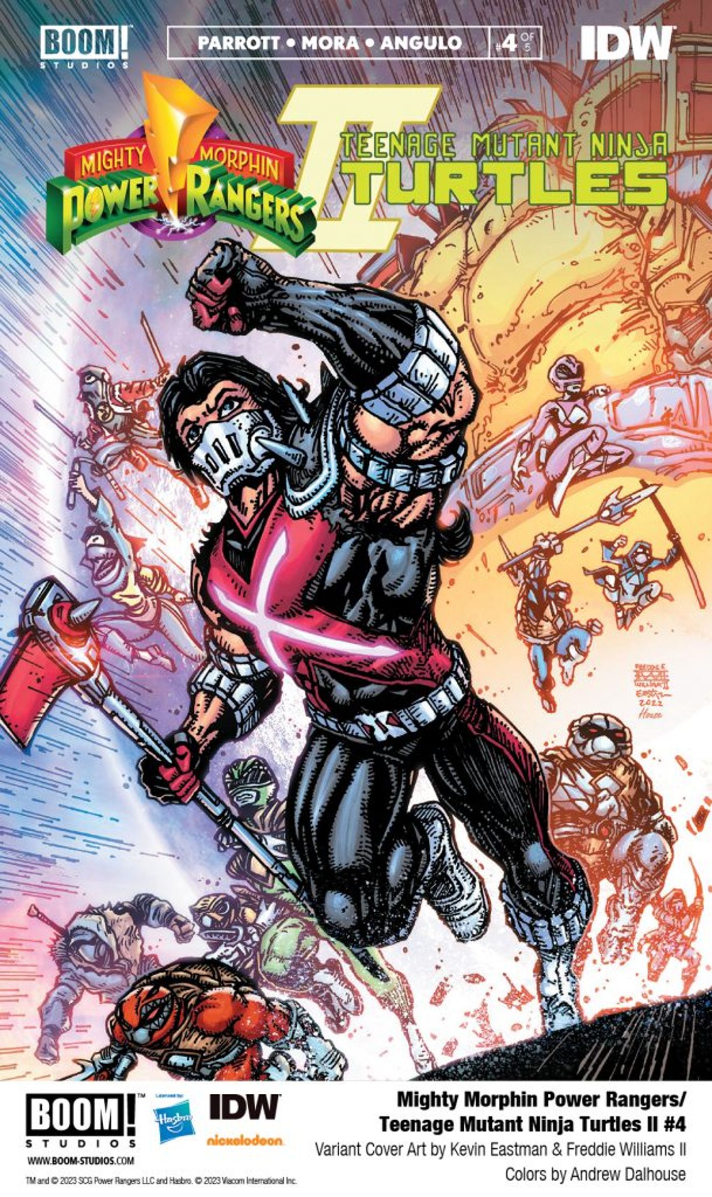 Power Rangers/TMNT Reveals Shredder's Deadly Aspirations