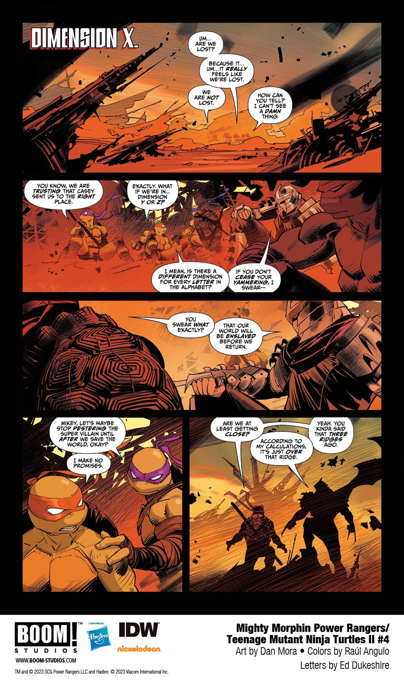 Power Rangers/TMNT Reveals Shredder's Deadly Aspirations