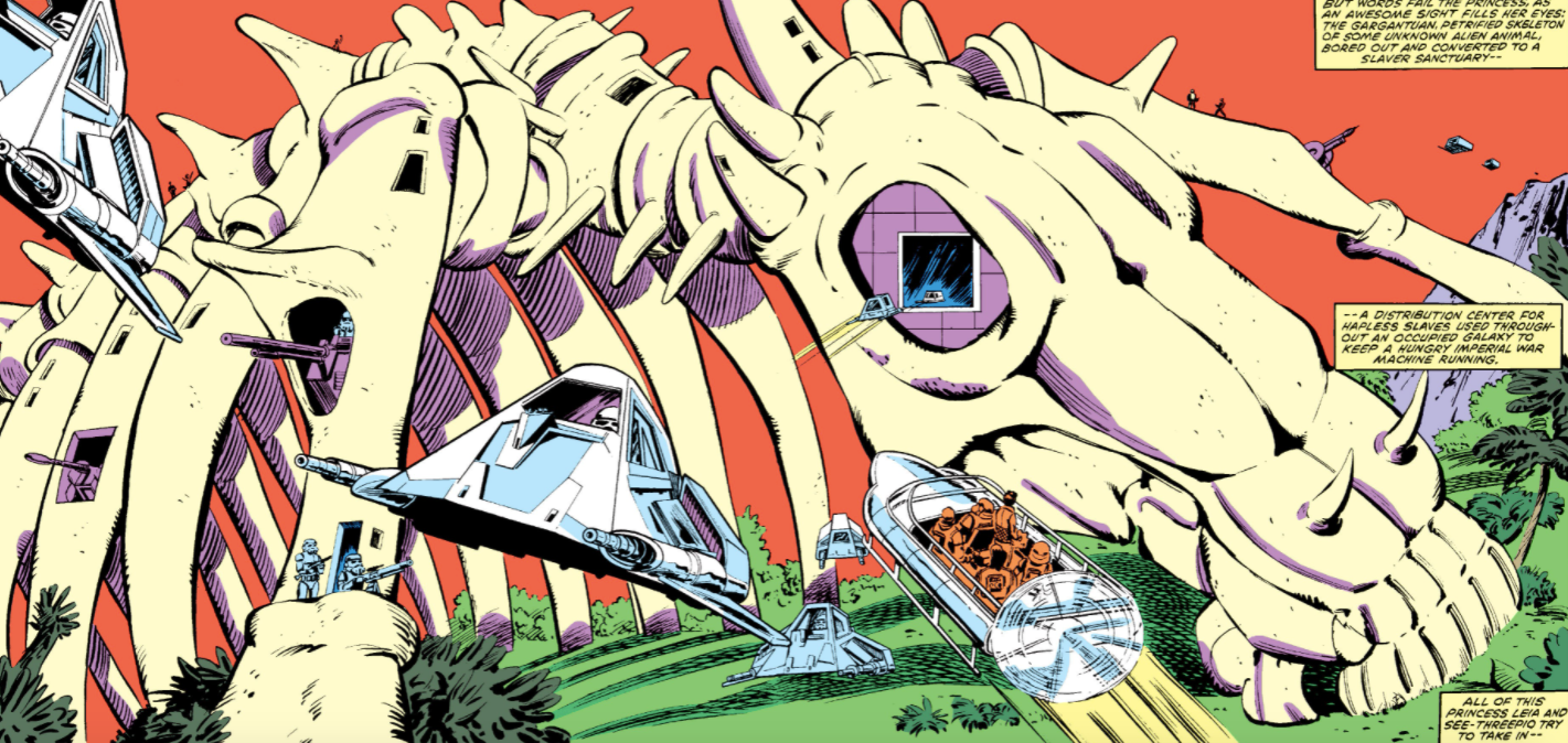 The Mandalorian's Mythosaur's First Appeared in a Comic
