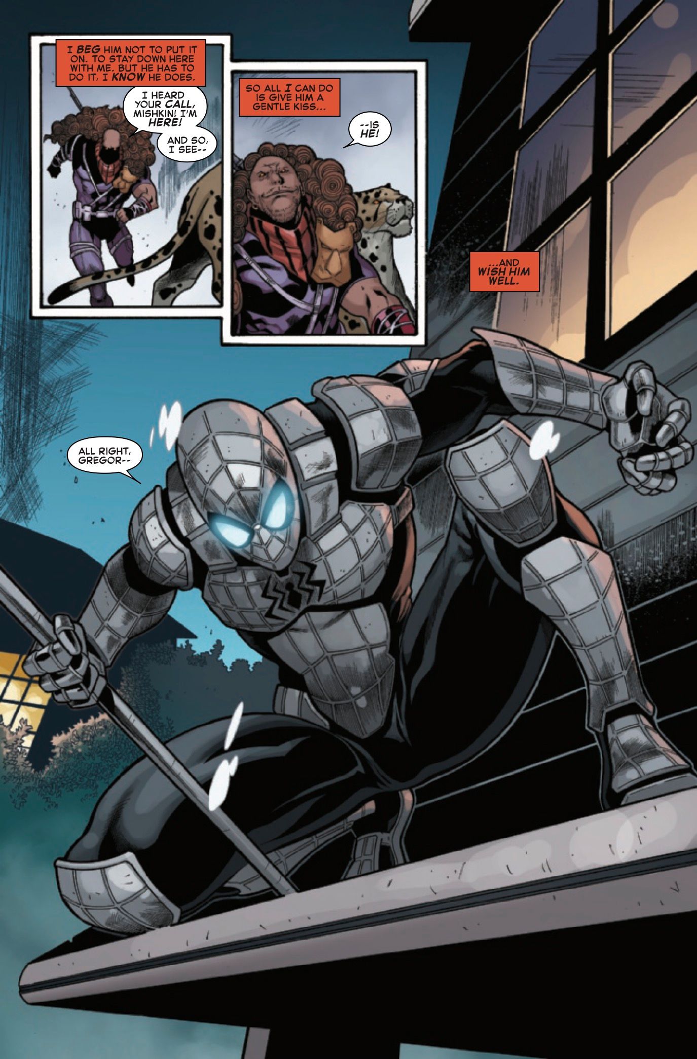 Spider-Man Gets a Wakandan Costume and Weapon