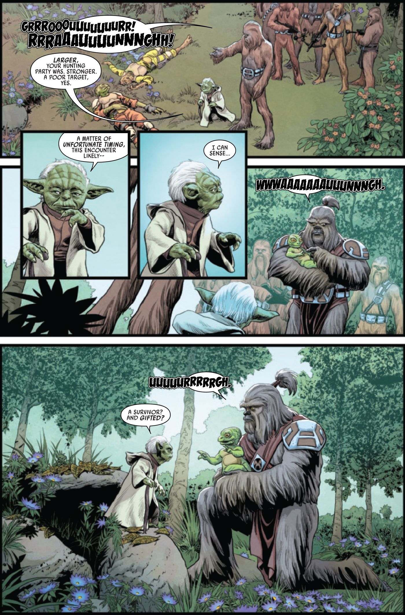 Star Wars: Yoda Recalls a Brutal Wookie Massacre
