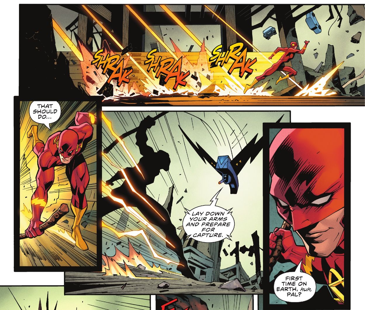 The Flash: One-Minute War - Start the Clock #1 Review