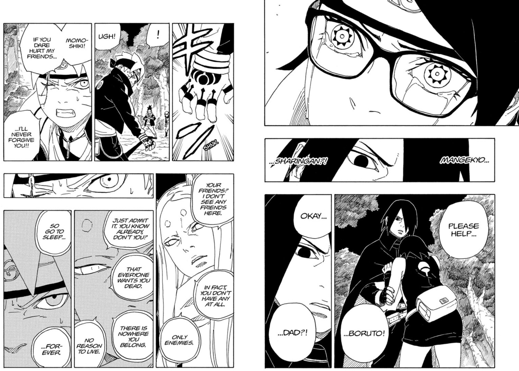 Boruto: Sarada's Mangekyou Sharingan Causes Vision Loss