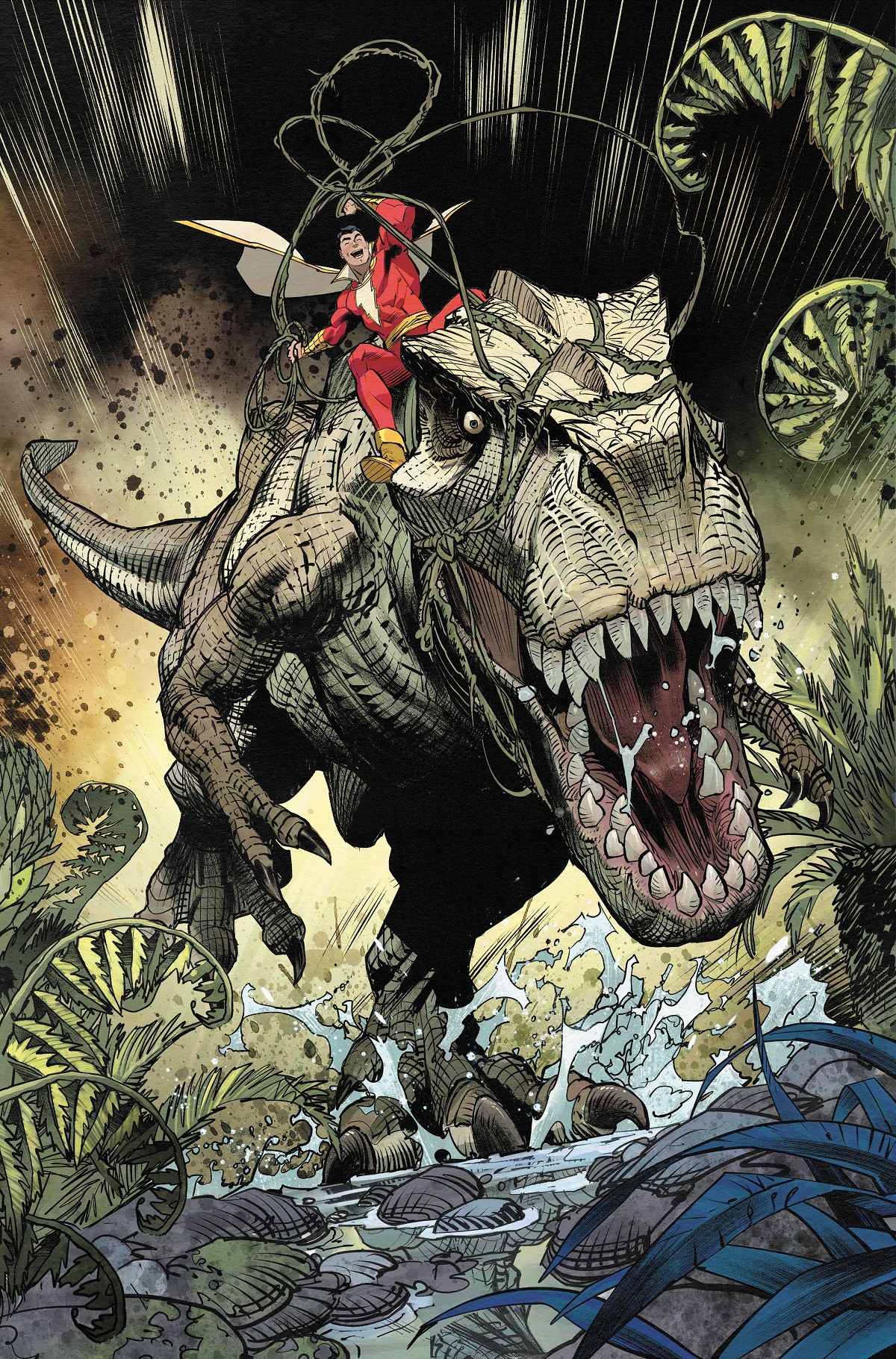 Mark Waid Teases Shazam's New Name and Space Dinosaurs