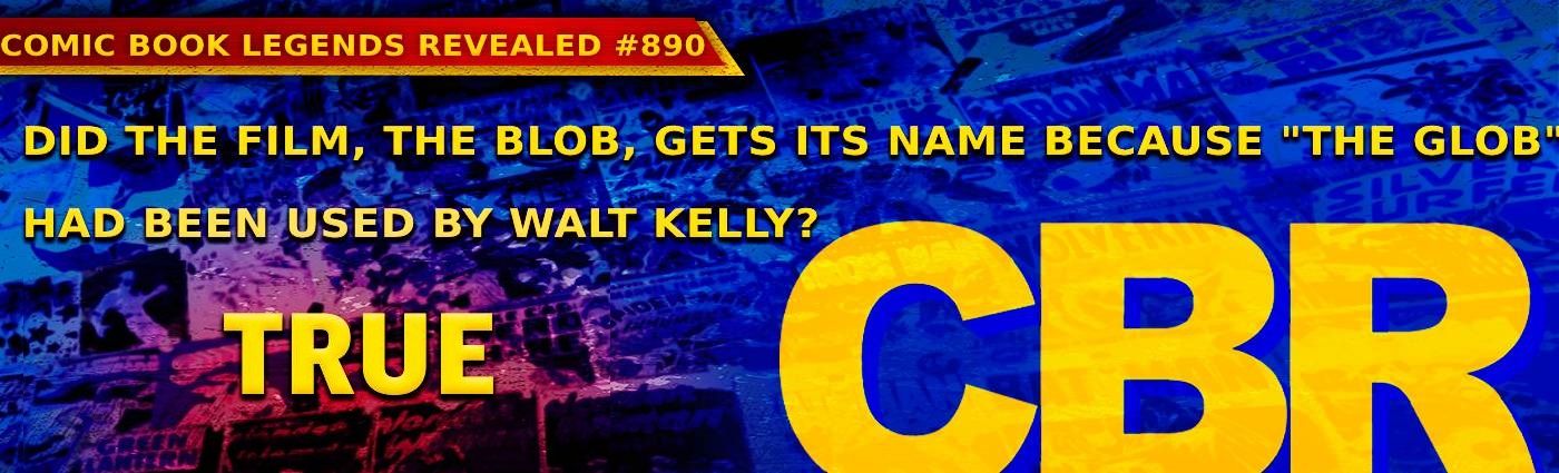 The Movie, The Blob, Was 'Forced' to Take That Name Because of Walt Kelly