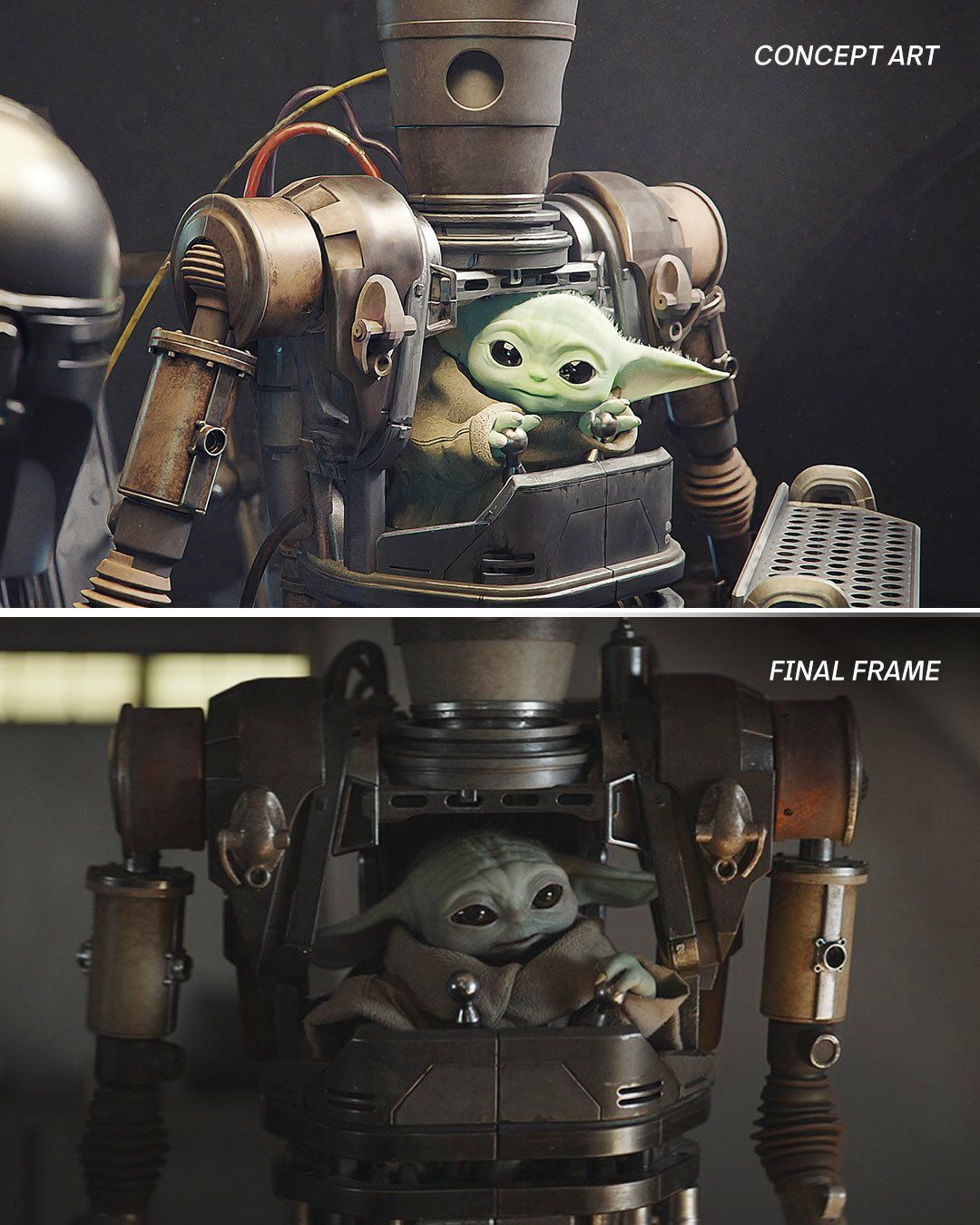 The Mandalorian Images Show How Concept Art Transforms Into Season 3