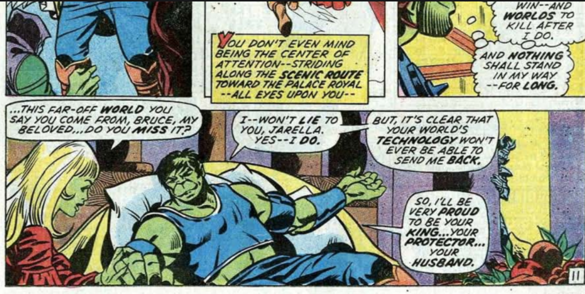 Hulk Could've Been Happy if His True Love Survived