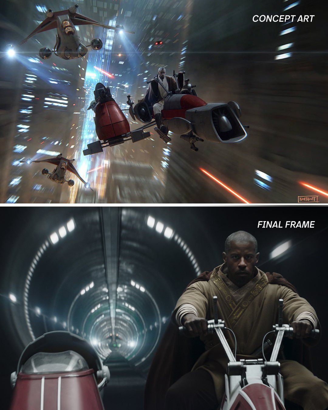 The Mandalorian Images Show How Concept Art Transforms Into Season 3