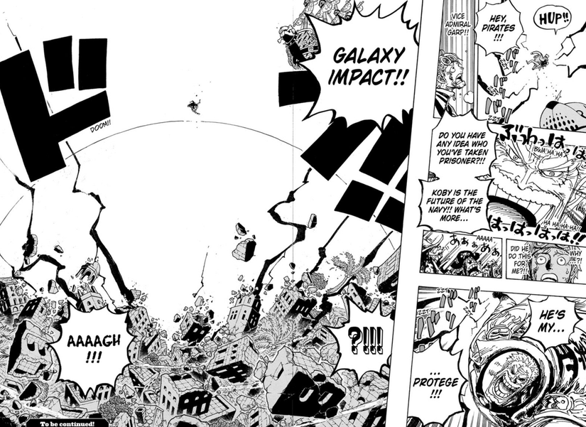 One Piece Chapter 1080: Garp’s True Power