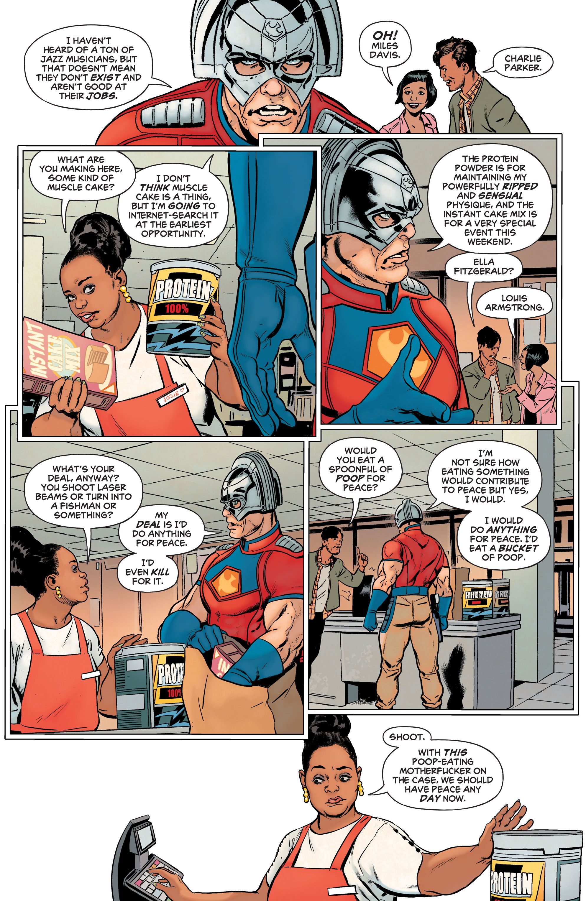 Peacemaker Reveals the Most Disgusting Thing He'd do For Peace