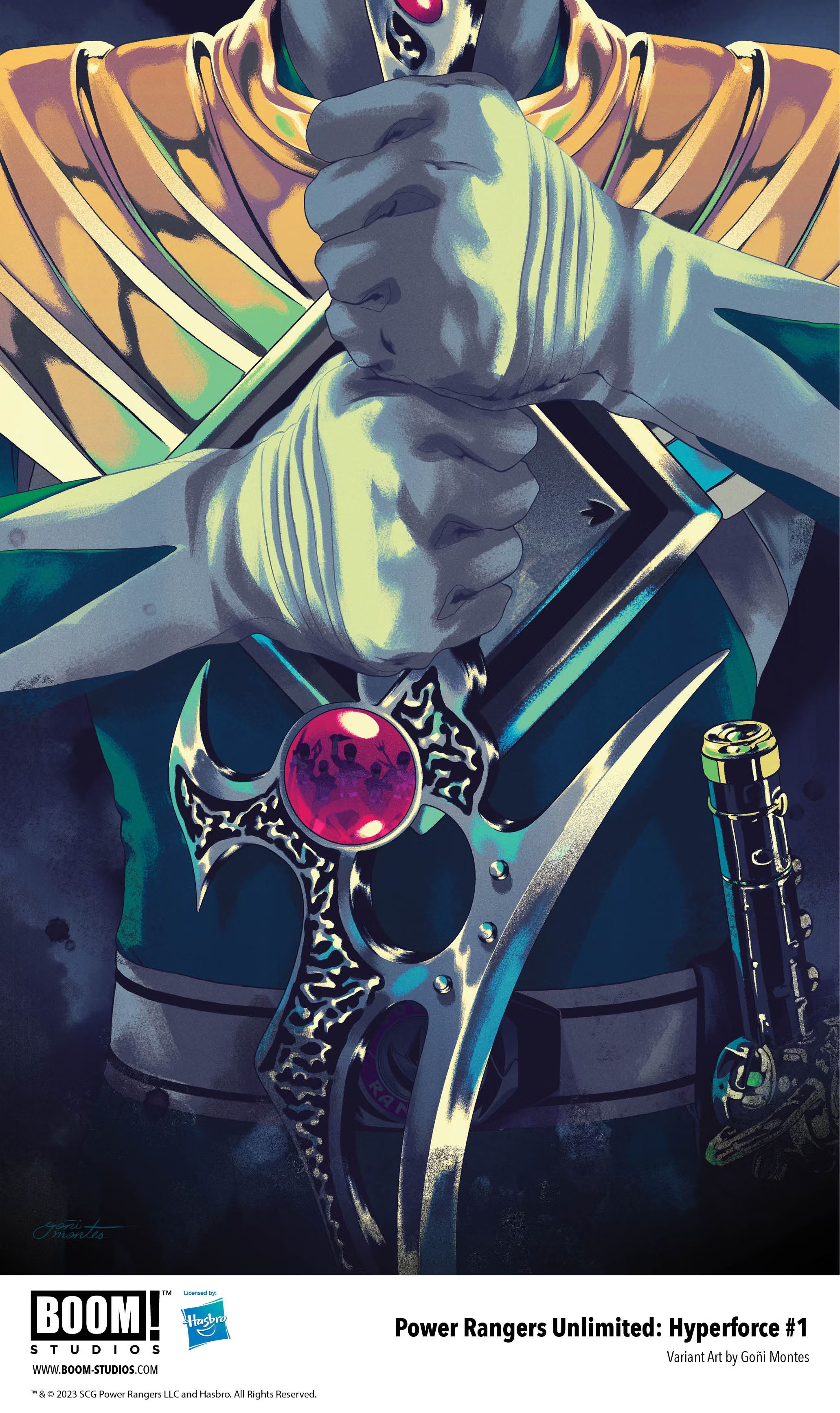 MMPR's HyperForce Rangers' Solo Comics Debut Hits in New Power Rangers ...