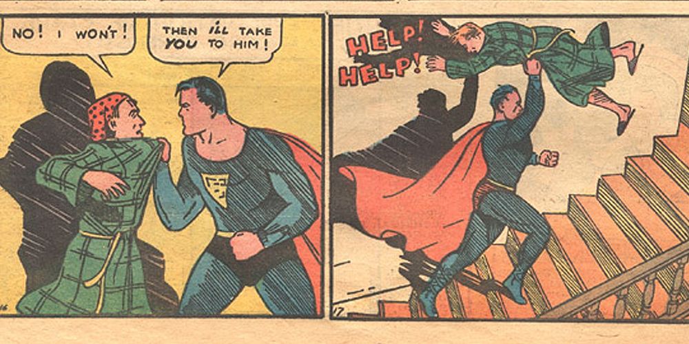 10 Weirdest Details In Early Superman Comics