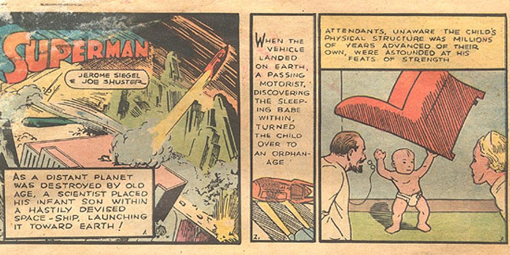 10 Weirdest Details In Early Superman Comics
