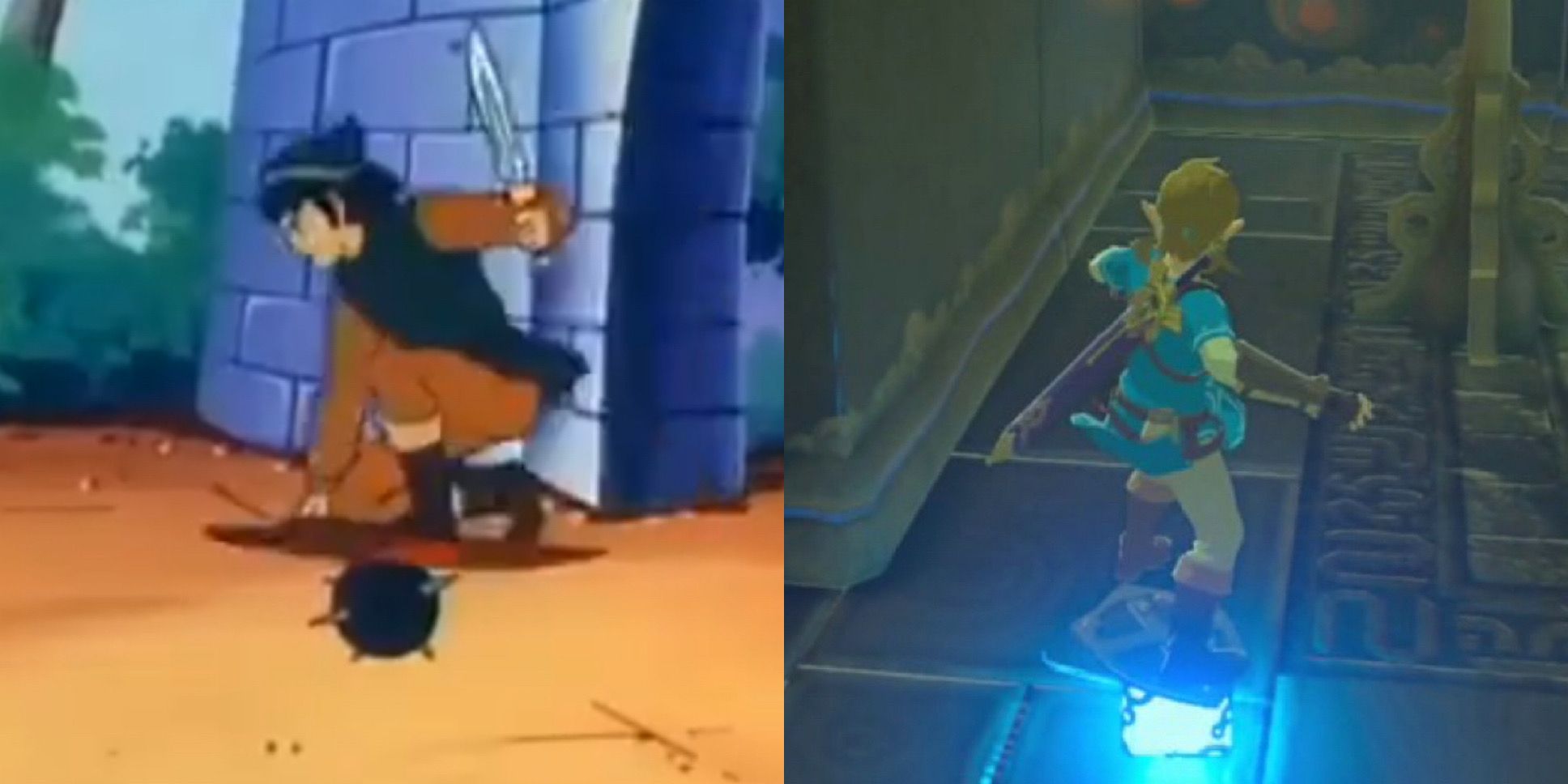 Tears of the Kingdom Make a Ridiculous Zelda Cartoon Moment Possible