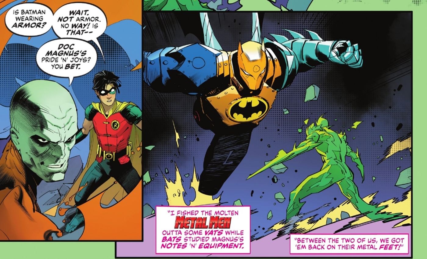 DC's Metal Men Created Batman's Most Powerful Bat-Suit
