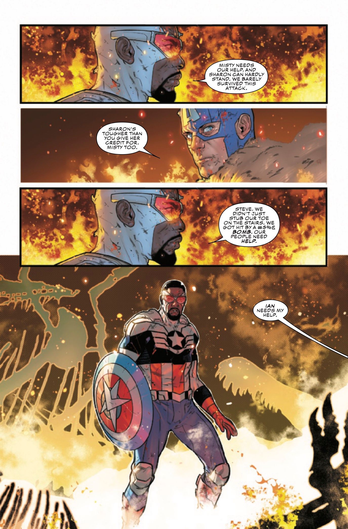 Why Marvel’s Two Captain Americas Now Hate Each Other