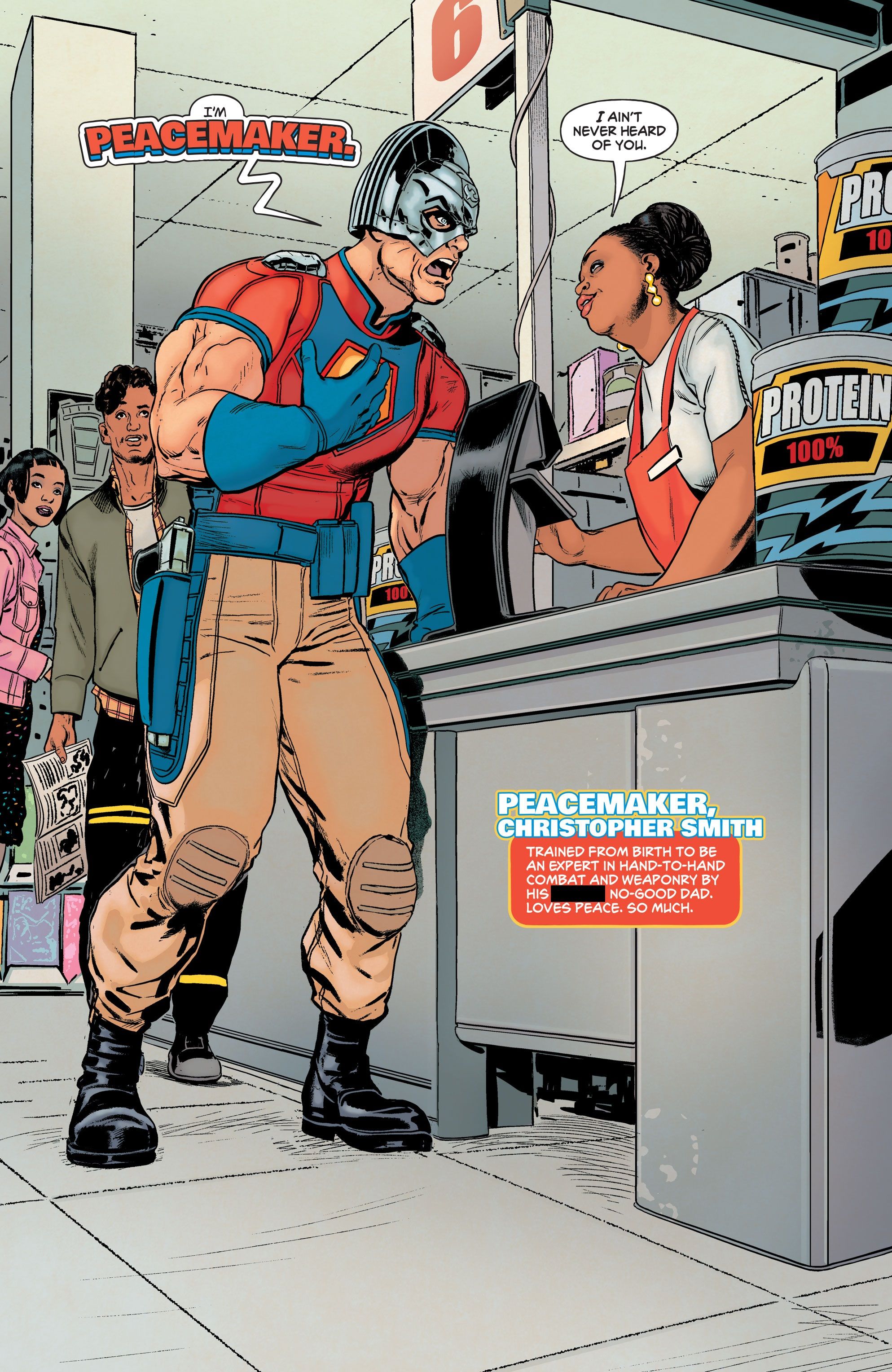 Peacemaker Tries Hard! #1 Comic Review