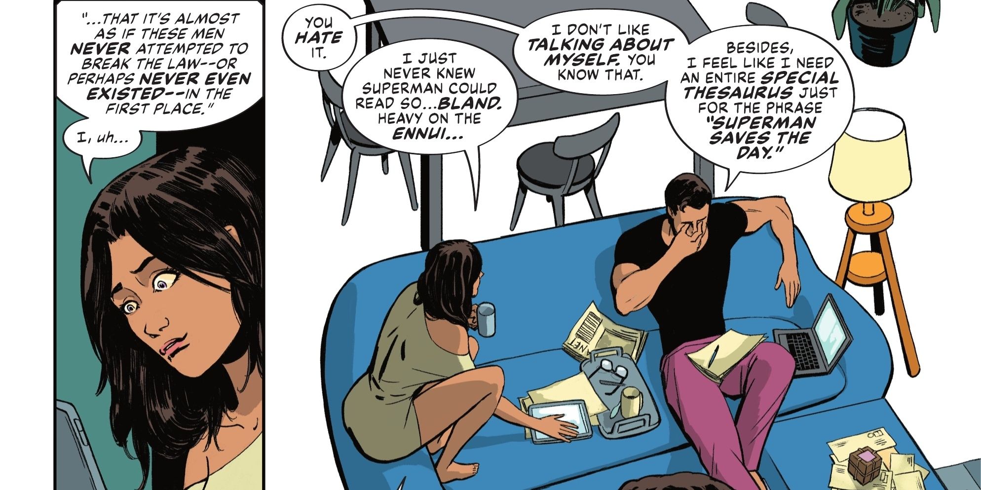 Clark Kent Found A Way To Write About Superman