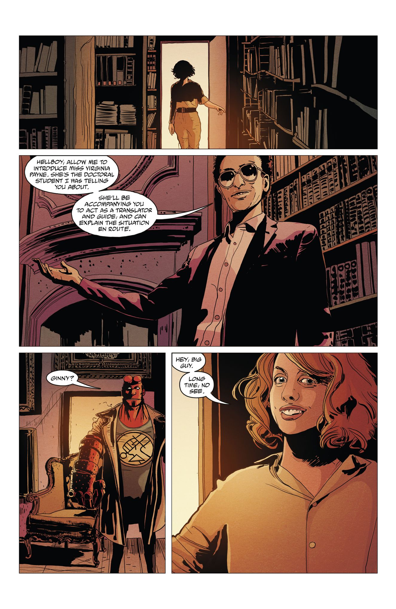 Hellboy Finally Brings a Character From the Novels to Comics